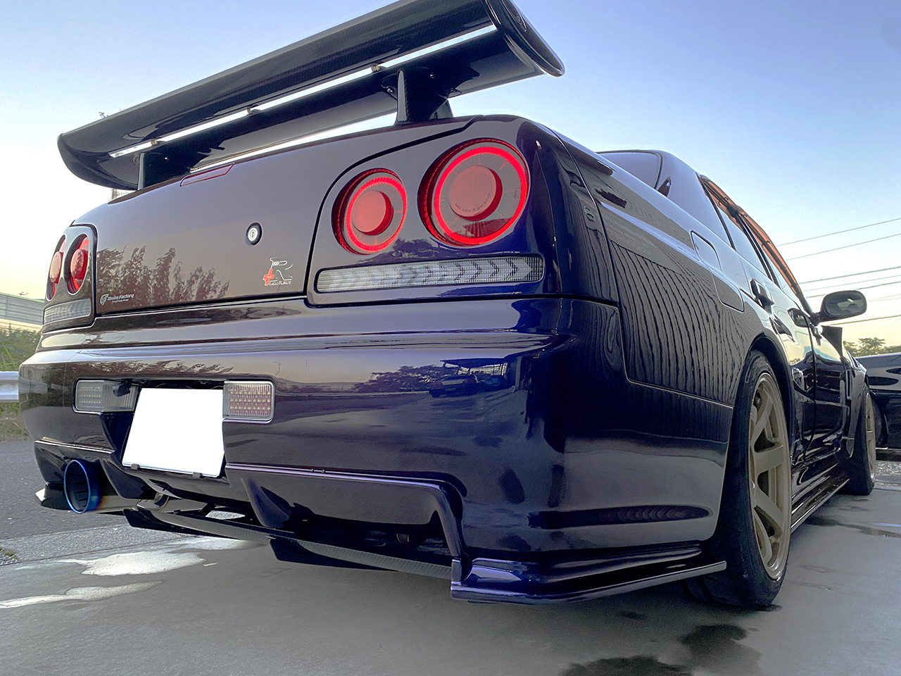 R34 2ドア4ドア ディフューザー取付ステーKIT - Okubo Factory