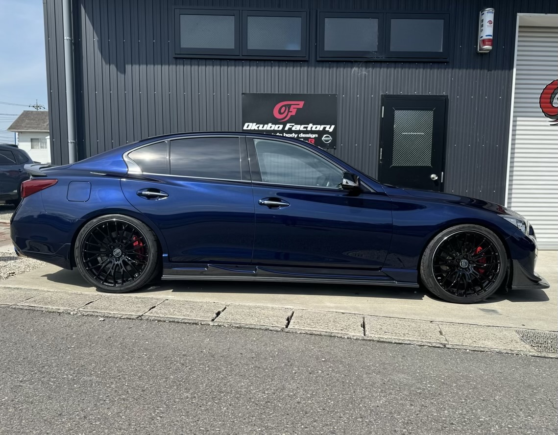 V37 400R OF GTサイドステップ - Okubo Factory